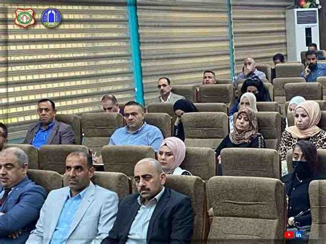 مشاركة تدريسي من المعهد في ورشة تدريبية أقامها قسم ضمان الجودة والأداء