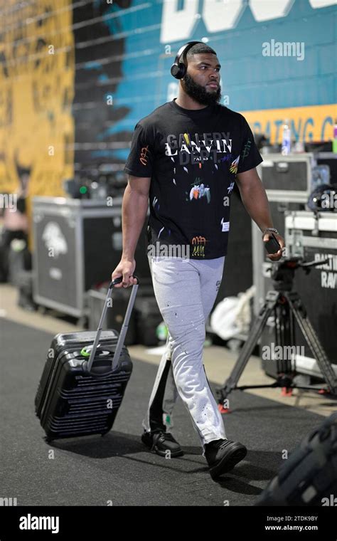 Baltimore Ravens Linebacker Trenton Simpson Arrives To The Stadium