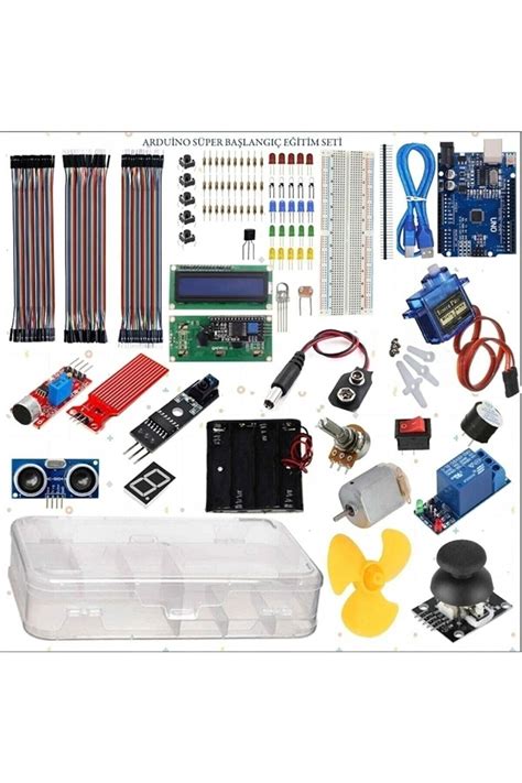 Arduino Projeleri Robotik Kodlama Arduino Süper Başlangıç Seti Fiyatı
