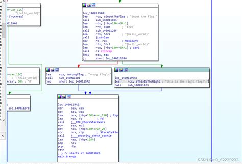Buuctf Reverse reverse1题解 思路总结 reverse1 disassemble me怎么解 CSDN博客