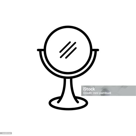 時尚平面設計中的鏡子圖示向量圖形及更多一個物體圖片 一個物體 互聯網 住宅內部 Istock