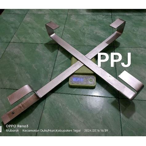 Jual Fixing Slack 70x80 Myrep Dll Lebar Plat 5cm Tebal 5mm And 3mm