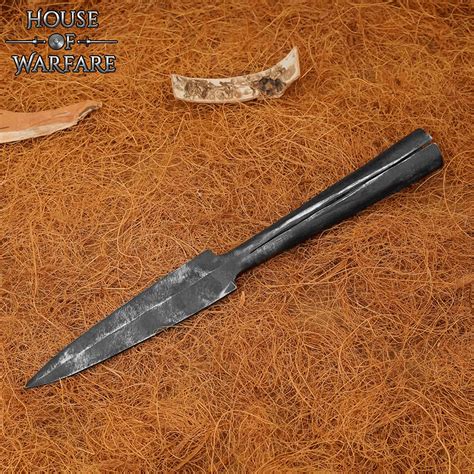 Hand Forged Germanic Javelin Hw 701034 Larp Distribution