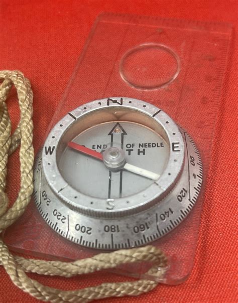 Vintage Silva Compass With Lanyard