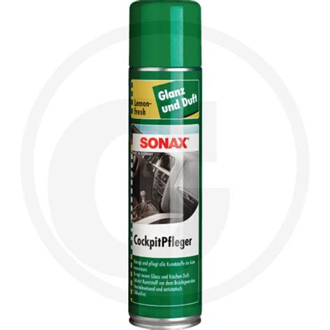 Cockpitpflege Spray 400ml Lemon Fresh Sonax Voc Abgabe Autopflege