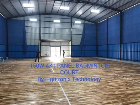 Lightronix Technology Model Name Number LT 150WPANEL 4x1 110W Badminton Court Led Light At Rs
