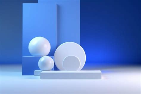 Premium Ai Image A Close Up Of A White Object On A Blue Surface
