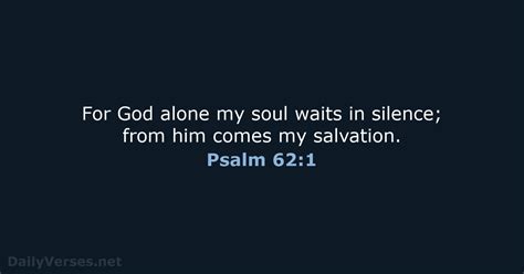 September 5 2020 Bible Verse Of The Day Esv Psalm 621