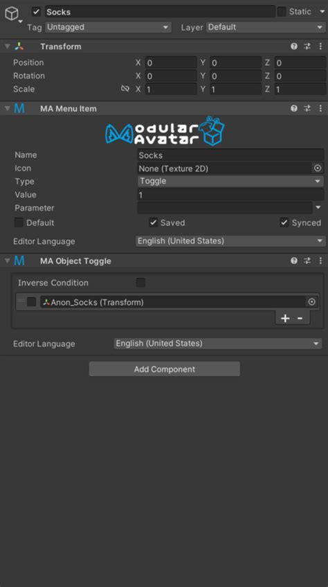 Advanced Toggles Modular Avatar