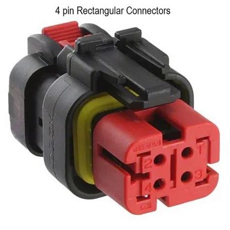 Female 4 Pin Rectangular Connectors At ₹ 120 Piece In Chennai Id 26279182073