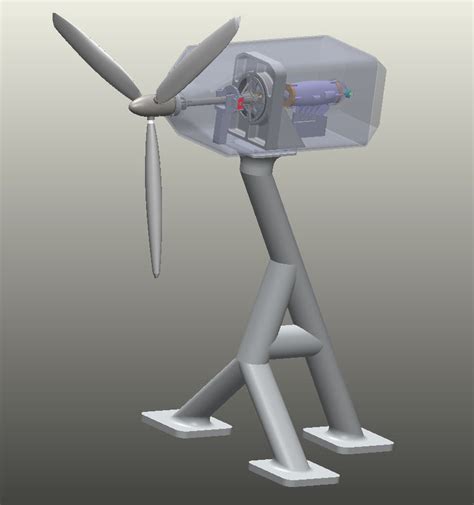 Tidal Stream Turbine Free 3d Model Cgtrader