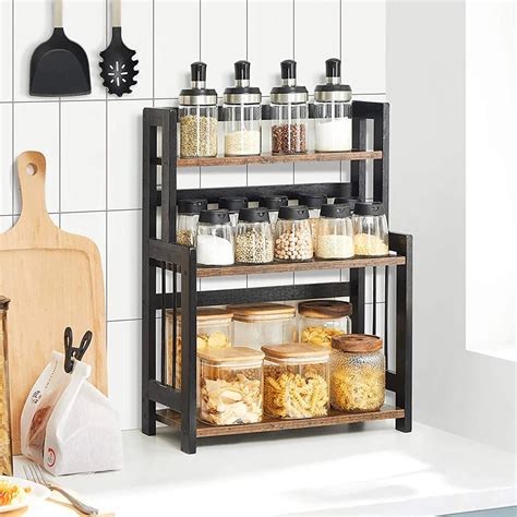 3 Szintes Pulton Elhelyezhető Tárolópolc Alinda