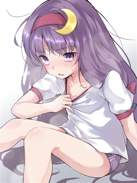 Patchouli Knowledge Touhou Drawn By Gyuunyuukeepaa Danbooru