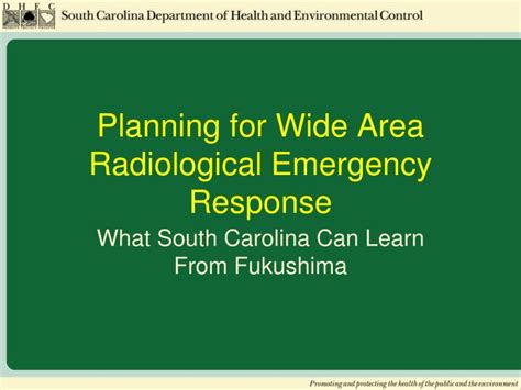 Ppt Planning For Wide Area Radiological Emergency Response Powerpoint Presentation Id1102159