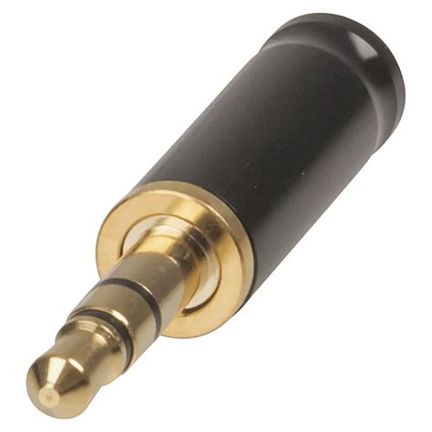 Slimline 3 5mm Stereo Gold Plug Jaycar Australia