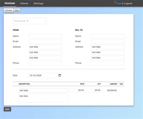 Javascript Reactjs Having Trouble Creating A New Invoice Within My Project Stack Overflow