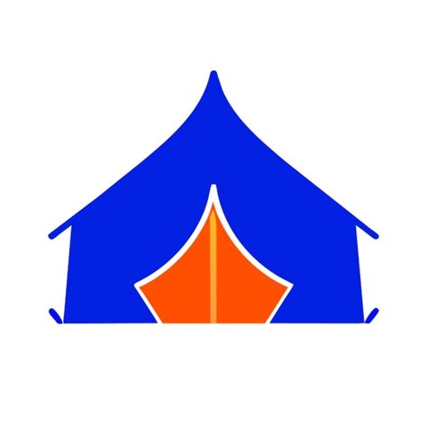 Tent Icon Premium Ai Generated Vector