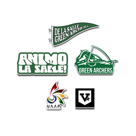Dlsu Sticker Collection Varsity Lifestyle Co