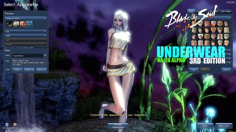 Blade And Soul Mod Underwear 3rd Edition Youtube