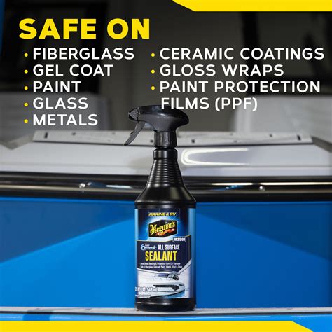 Meguiars Marine And Rv Hybrid Ceramic All Surface Sealant Add Gloss