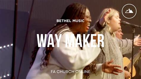 Way Maker Live Tehillah Worship Youtube