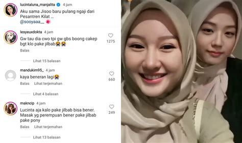 Lucinta Luna Pakai Hijab Pesonanya Adem Banget