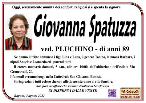 Necrologi Ragusa Archives Ragusa Oggi