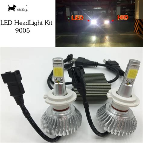 2 Pcs H7 Led Headlight Conversion Kit Car Styling Cree Chip 25w 2200LM