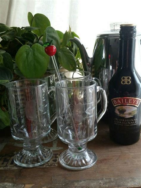 Princess House Heritage Irish Coffee Mug C 1990s Irish Coffee Mugs