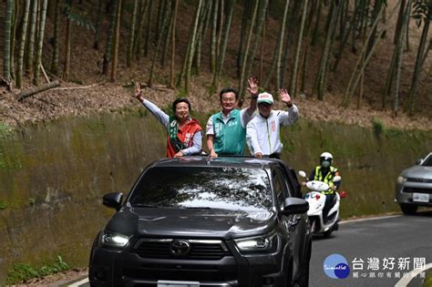 決戰1126剩33天 投縣長候選人蔡培慧車隊積極掃街拜票 Beanfun