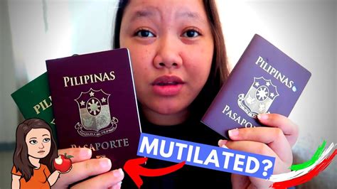 How To Renew Your Mutilated Philippine Passport In 2020 Youtube
