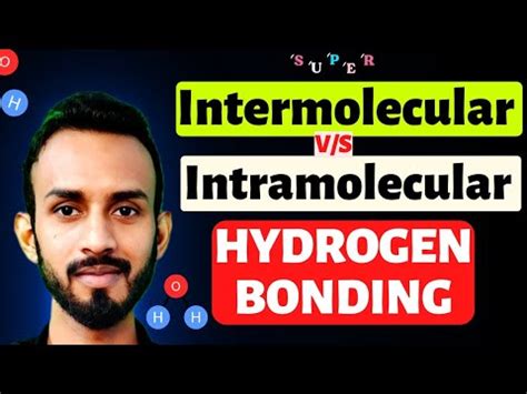 Intermolecular And Intramolecular Hydrogen Bonding In Just 10 Min YouTube