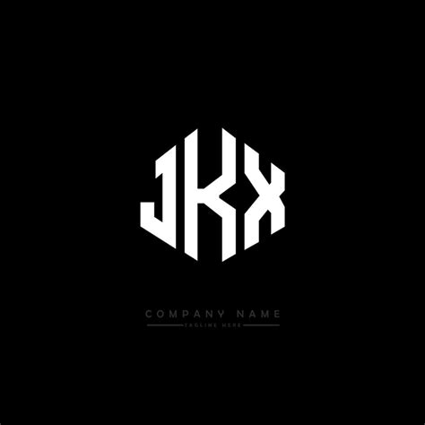 Jkx Letter Logo Design With Polygon Shape Jkx Polygon And Cube Shape