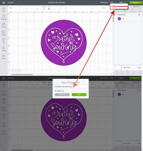 Save Open Edit Projects In Cricut Design Space Desktop And App