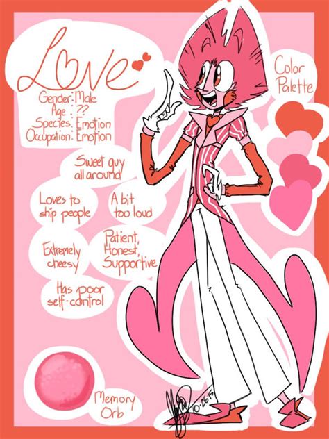 Inside Out Oc Love By Icecreampizzer On Deviantart