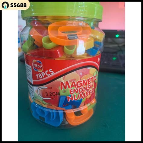 Sss 78pcsset Números De Letras Magnéticas Para Crianças Alfabeto