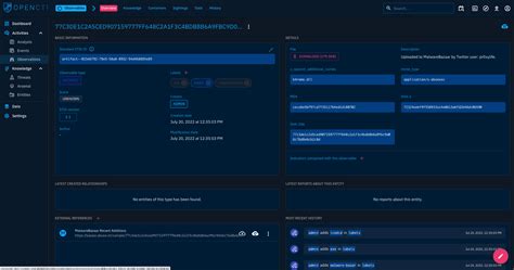 Artifact File Not Included In Stream Files Extensions Issue Opencti Platform Opencti