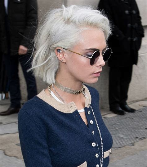 ¡el Rubio Platino Está De Vuelta Cara Delevingne Hair Short Hair