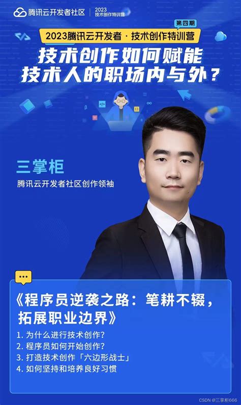 【csdn年度征文】关于三掌柜2023全年回顾和总结三掌柜 Csdn Csdn博客