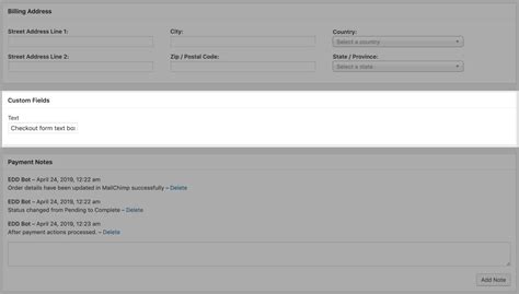 Checkout Fields Manager Easy Digital Downloads