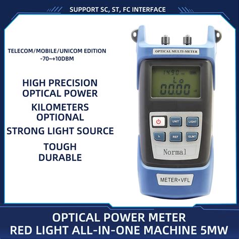 Ftth All In One Fiber Optical Power Meter 70 To 10dbm Fiber Optic
