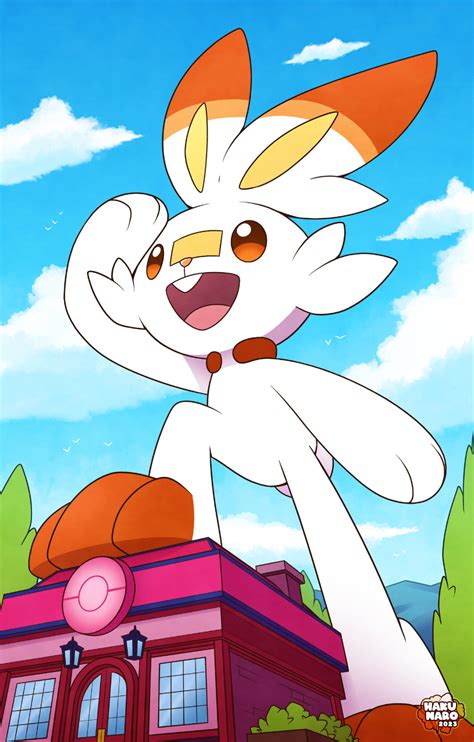 Macromarch Day 1 Scorbunny — Weasyl