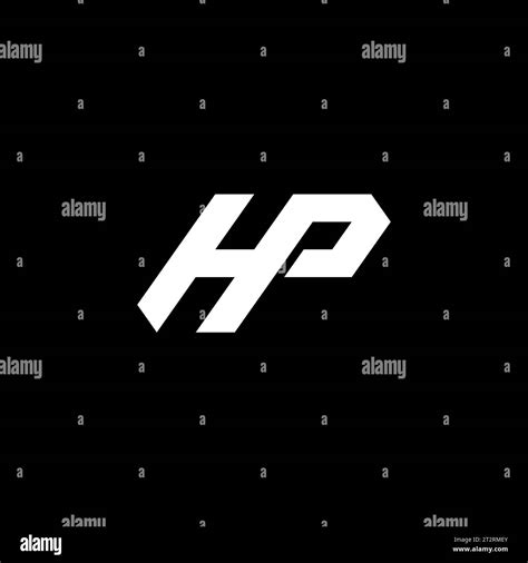 HP Logo HP Monogram Initial HP Logo Letter HP Logo Icon Vector Stock Vector Image Art Alamy