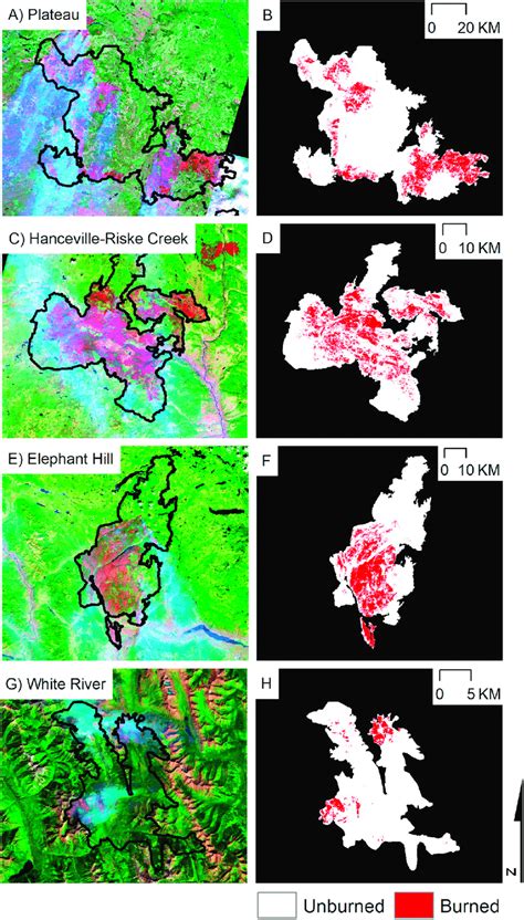 For Each Fire Rows Intermediate Burned Area Landsat 8sentinel 2