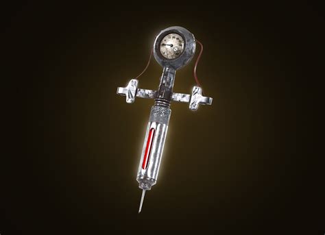 Fallout Stimpak 3d Print Model Etsy