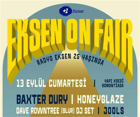 Eksen On Fair 2025 Etkinlik Takvimi