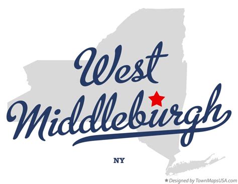 Map Of West Middleburgh Ny New York