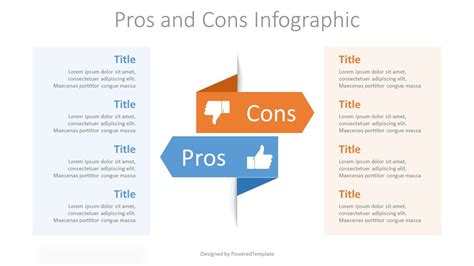 Pros And Cons Infographic Template