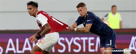 Pronóstico Estrela vs Sporting Braga jueves 28 de septiembre Juega