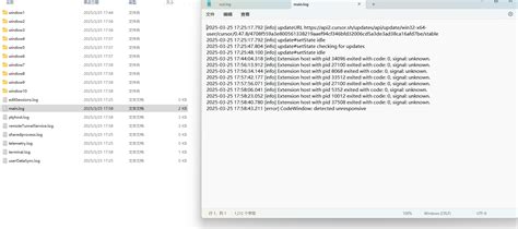 after i update to 0 47 8 cursor offen crash when i open one folder